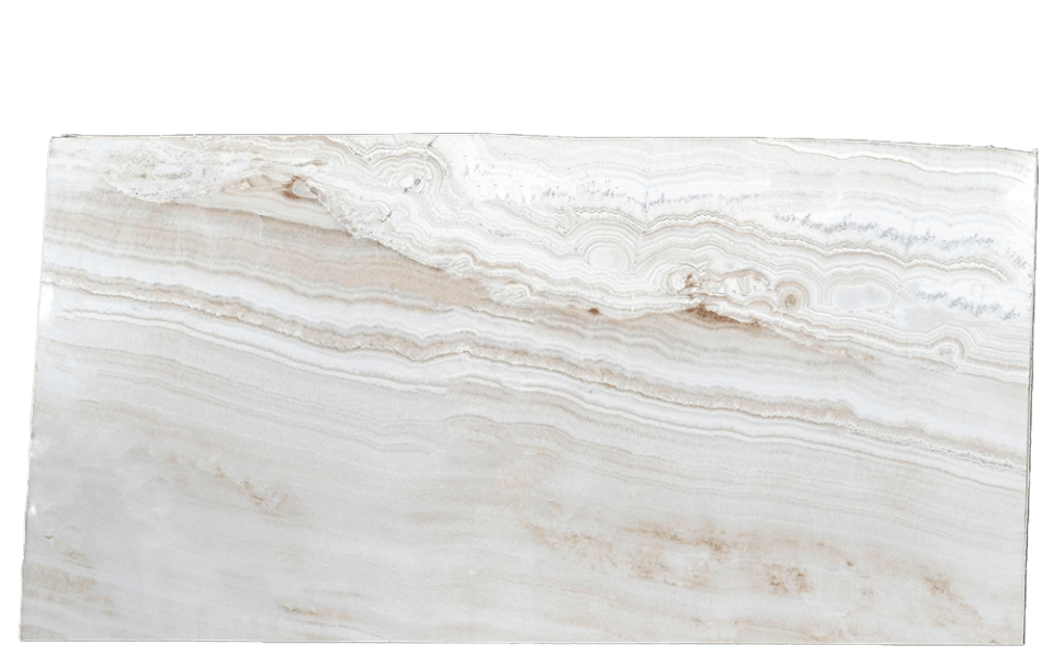 Ivory Onice Onyx Slab - Carmel Stone Imports