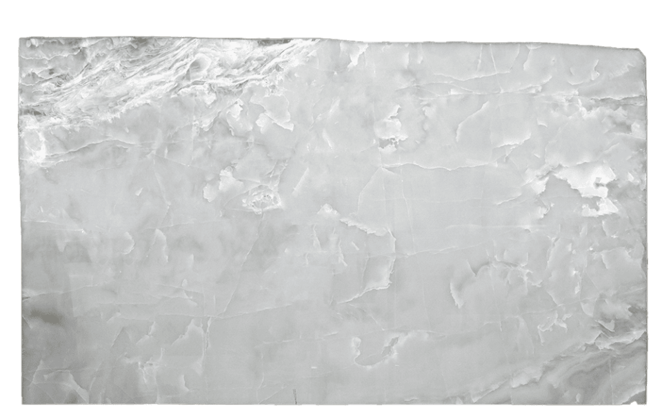 White Onice Onyx Slab - Carmel Stone Imports
