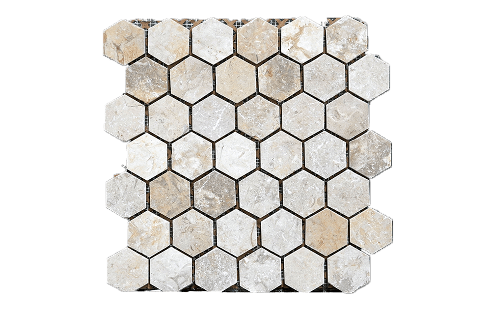 Jerusalem Grey Gold Tile - Elegant Natural Stone Flooring | Carmel ...