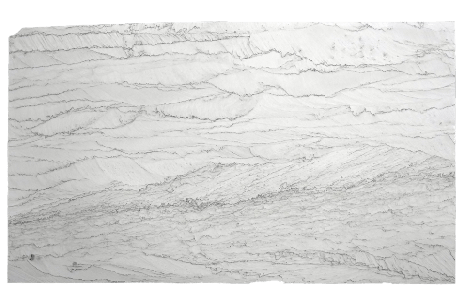 Denali Quartzite Slab - Honed White Natural Stone