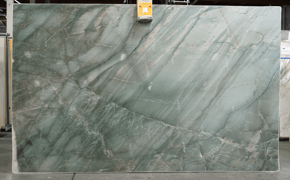 Green Emerald Quartzite Slab - Carmel Stone Imports