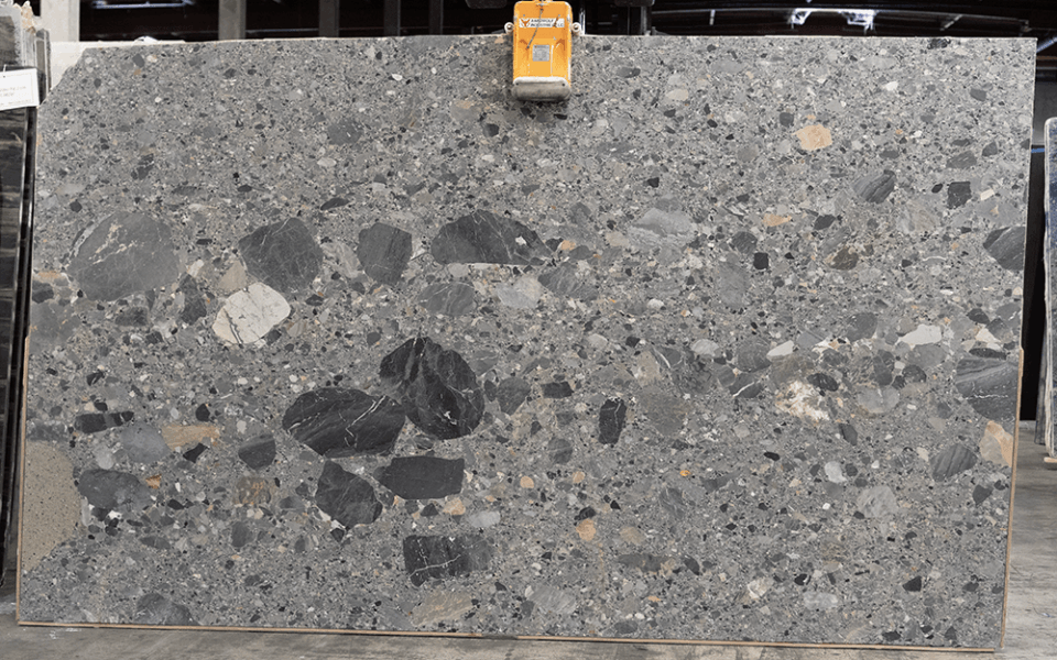 Ceppo Grey Marble Slab - Carmel Stone Imports