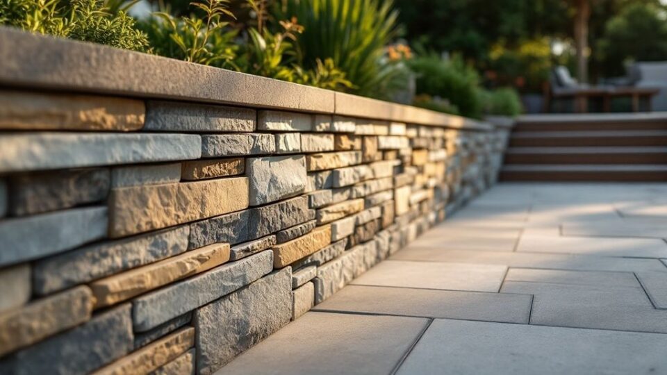 Designing the Best Outdoor Stone Tile Wall for Timeless...